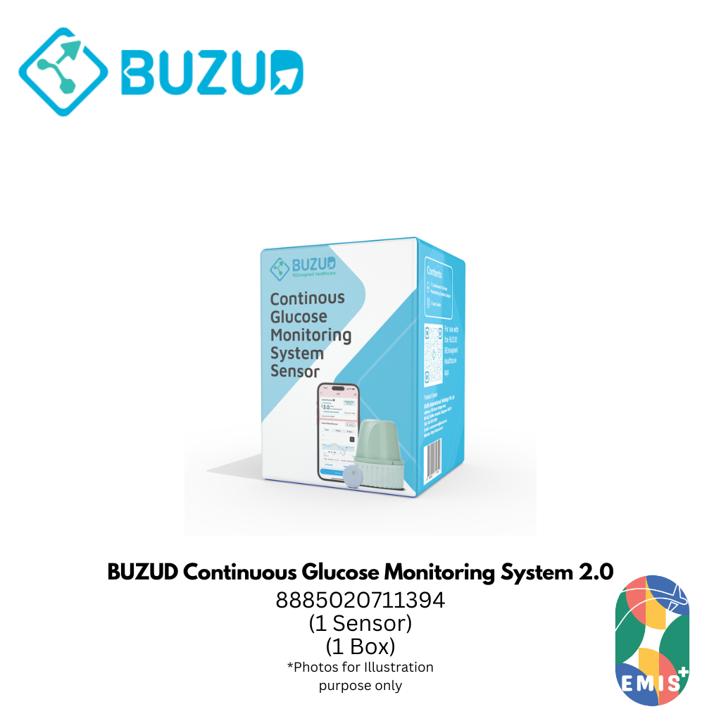 BUZUD Continuous Glucose Monitoring System 2.0 | EMIS+ Singapore – EMIS