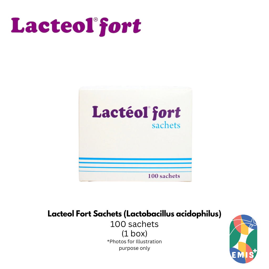 Lacteol Fort Sachets 100s – Probiotic Support for Diges... | EMIS+ Sin ...